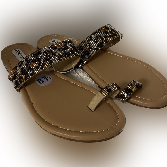 Steve Madden | Shoes | Steve Madden Slip On Flats Sandals W Big Toe ...